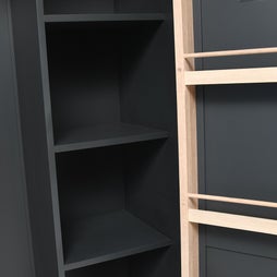 Chester Charcoal Utility Cupboard - The Cotswold Company