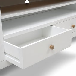 Chester Pure White XXL TV Stand up to 90"