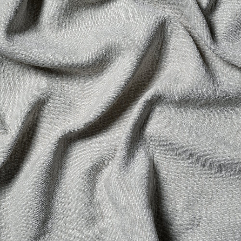 Marling Linen Mix Oatmeal Curtain Pair - 167x137cm - The Cotswold Company