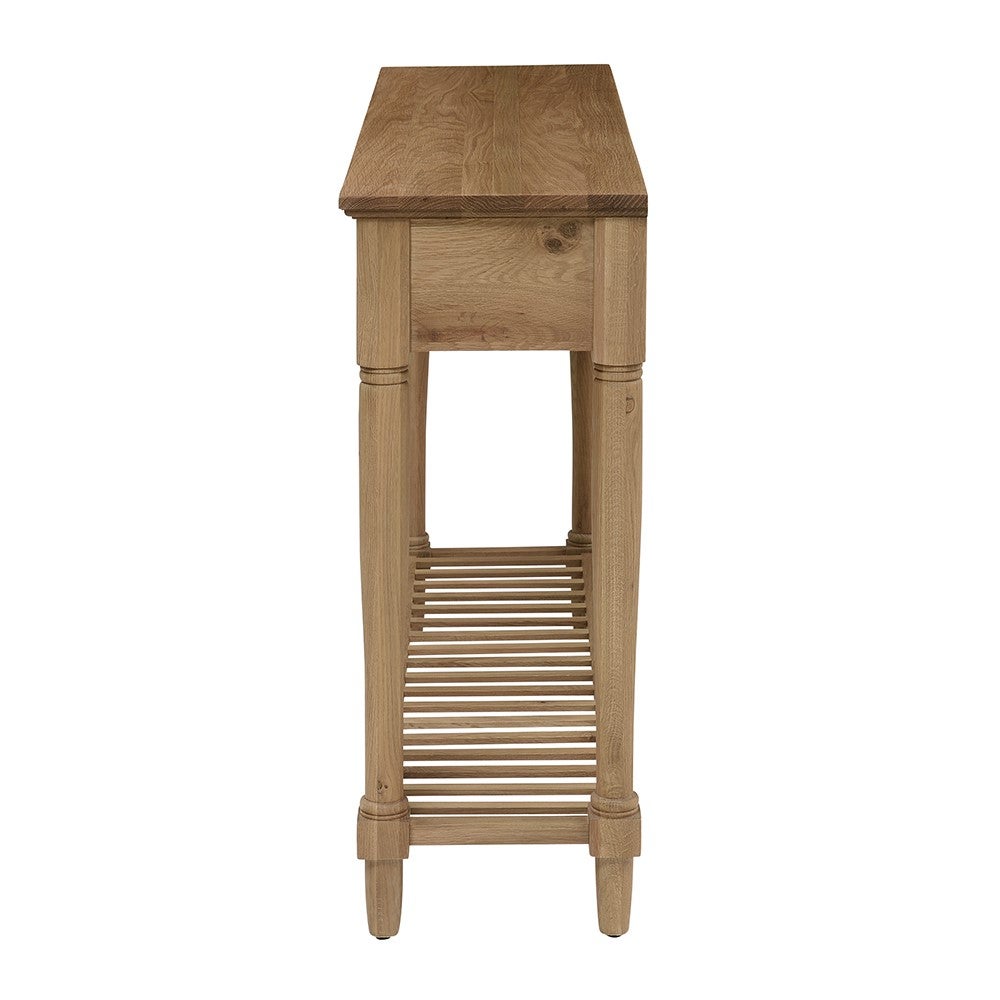 Elkstone Mellow Oak Console Table