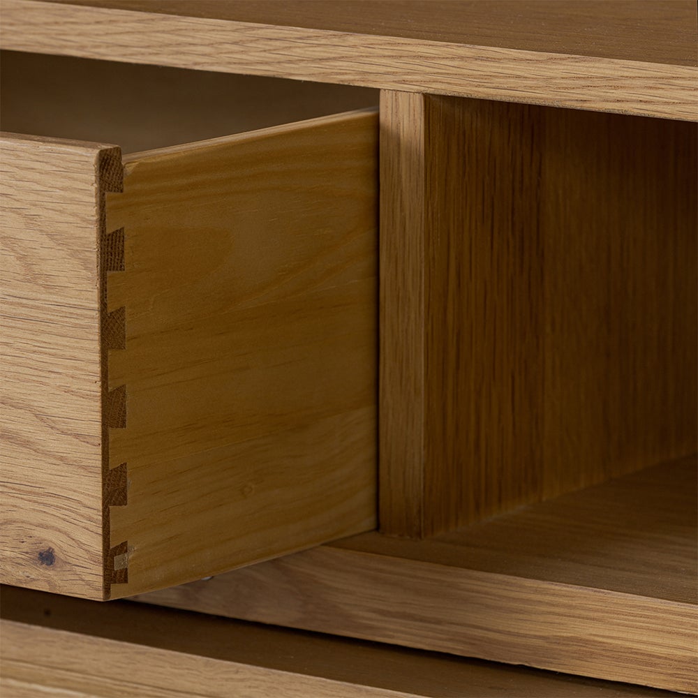 Elkstone Mellow Oak Hidden TV Unit