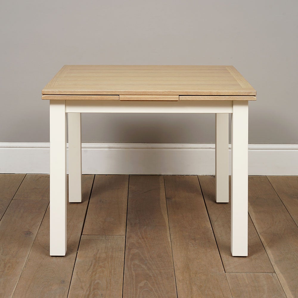Chester Classic Cream Square Extending Dining Table