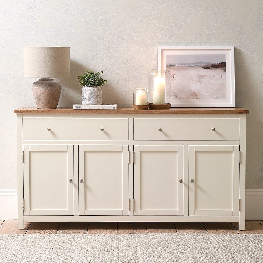 Simply Cotswold Classic Cream Extra Large Sideboard - The Cotswold Company