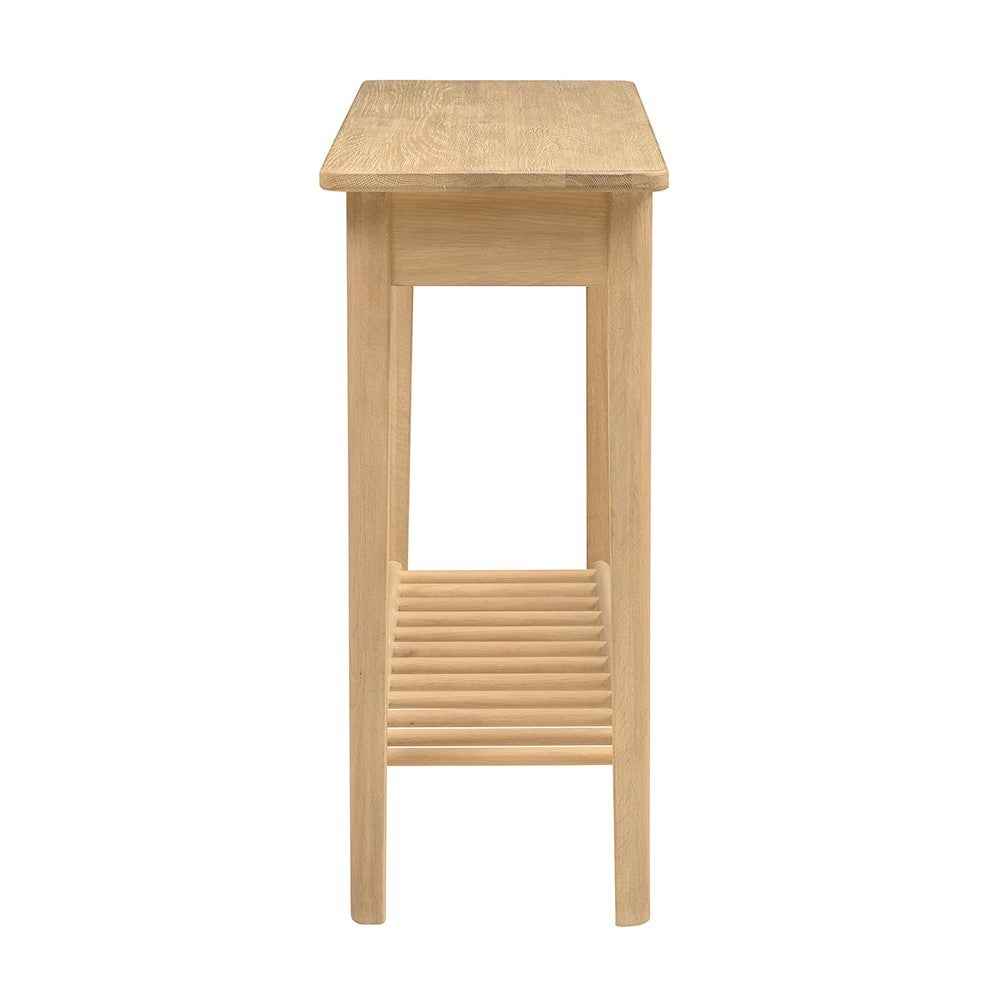 Berkeley Nordic Oak Console Table - The Cotswold Company
