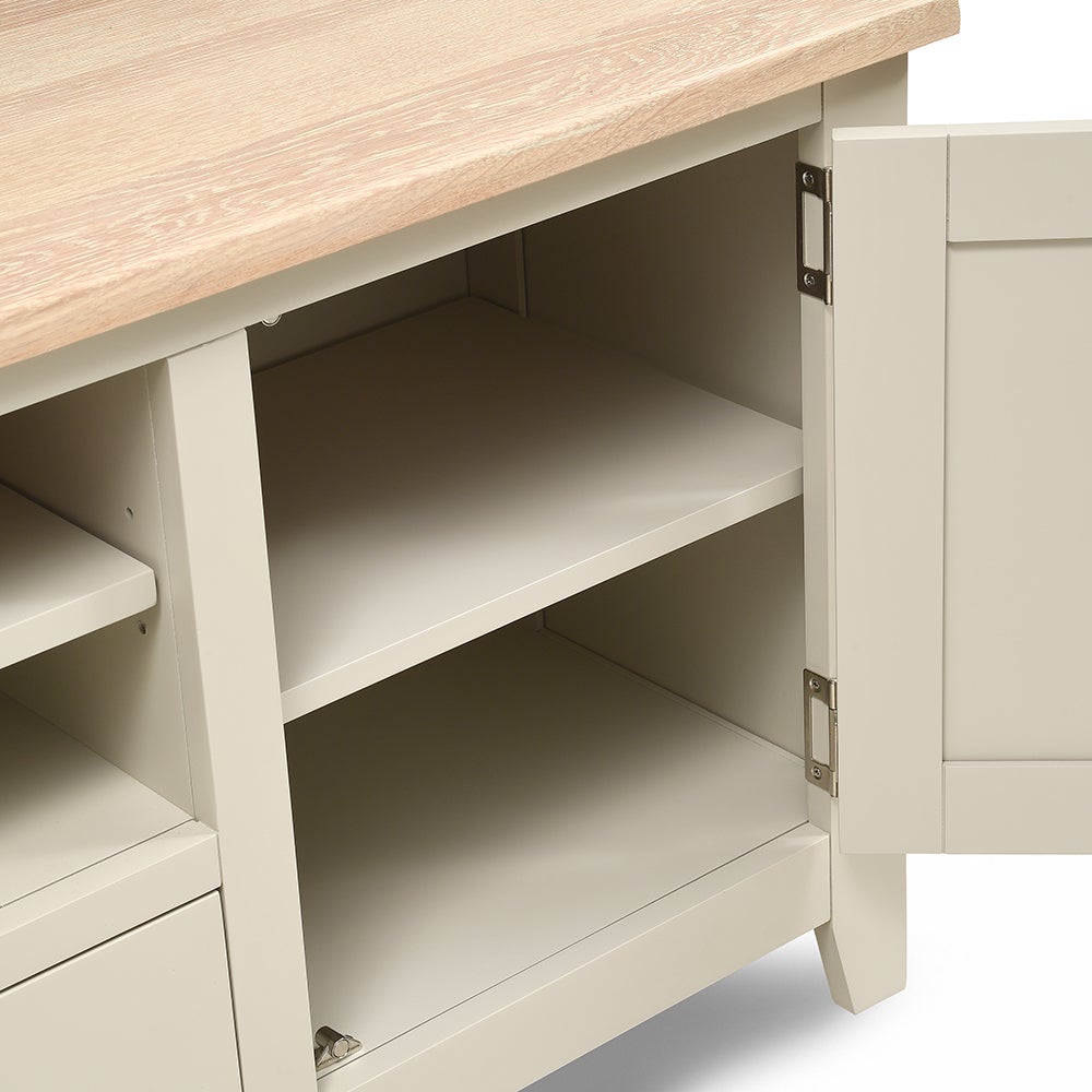 Chester Limestone Xxl Tv Stand up to 90"