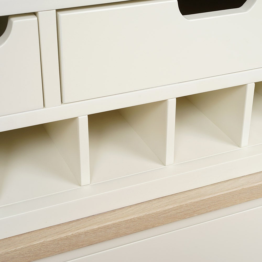 Chester Classic Cream Triple Larder - The Cotswold Company
