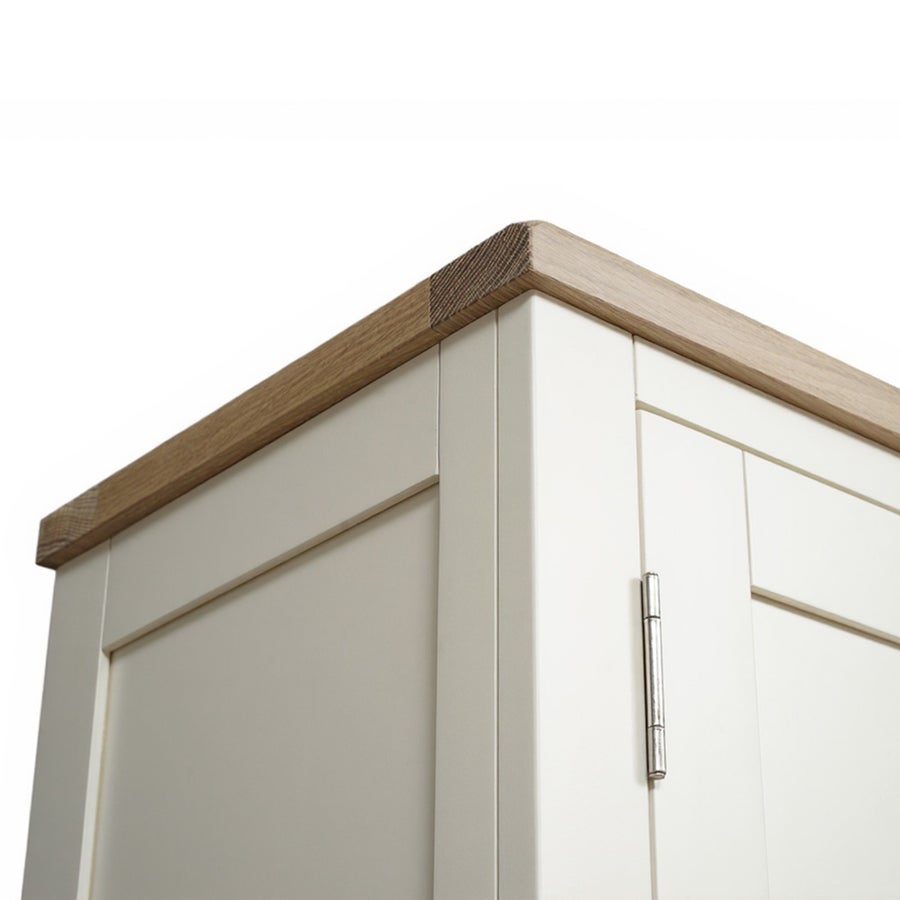 Chester Classic Cream 2 Door Hallway Cupboard - The Cotswold Company