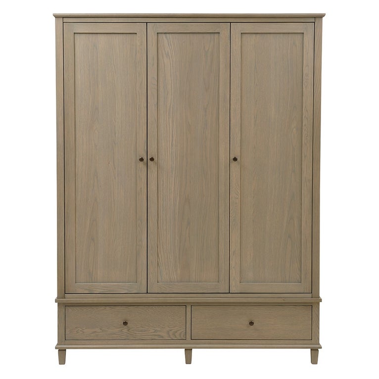 Triple Wardrobes | Solid Oak & Pine Three Door Wardrobes | The Cotswold ...