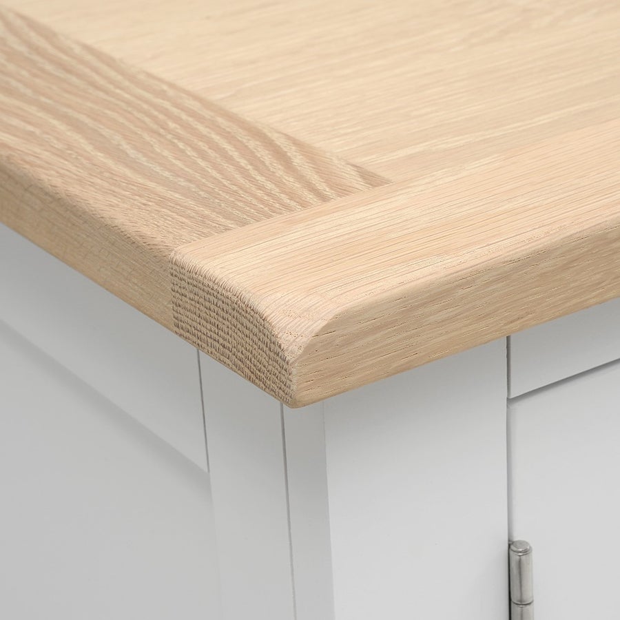 Chester Pure White XXL TV Stand up to 90"