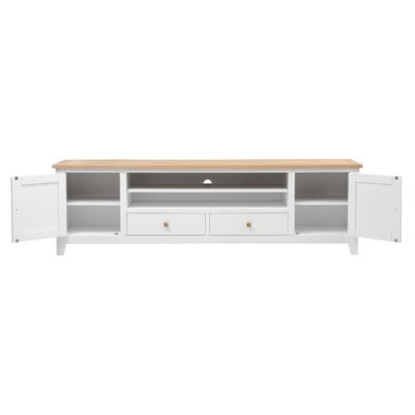 Chester Pure White XXL TV Stand up to 90"