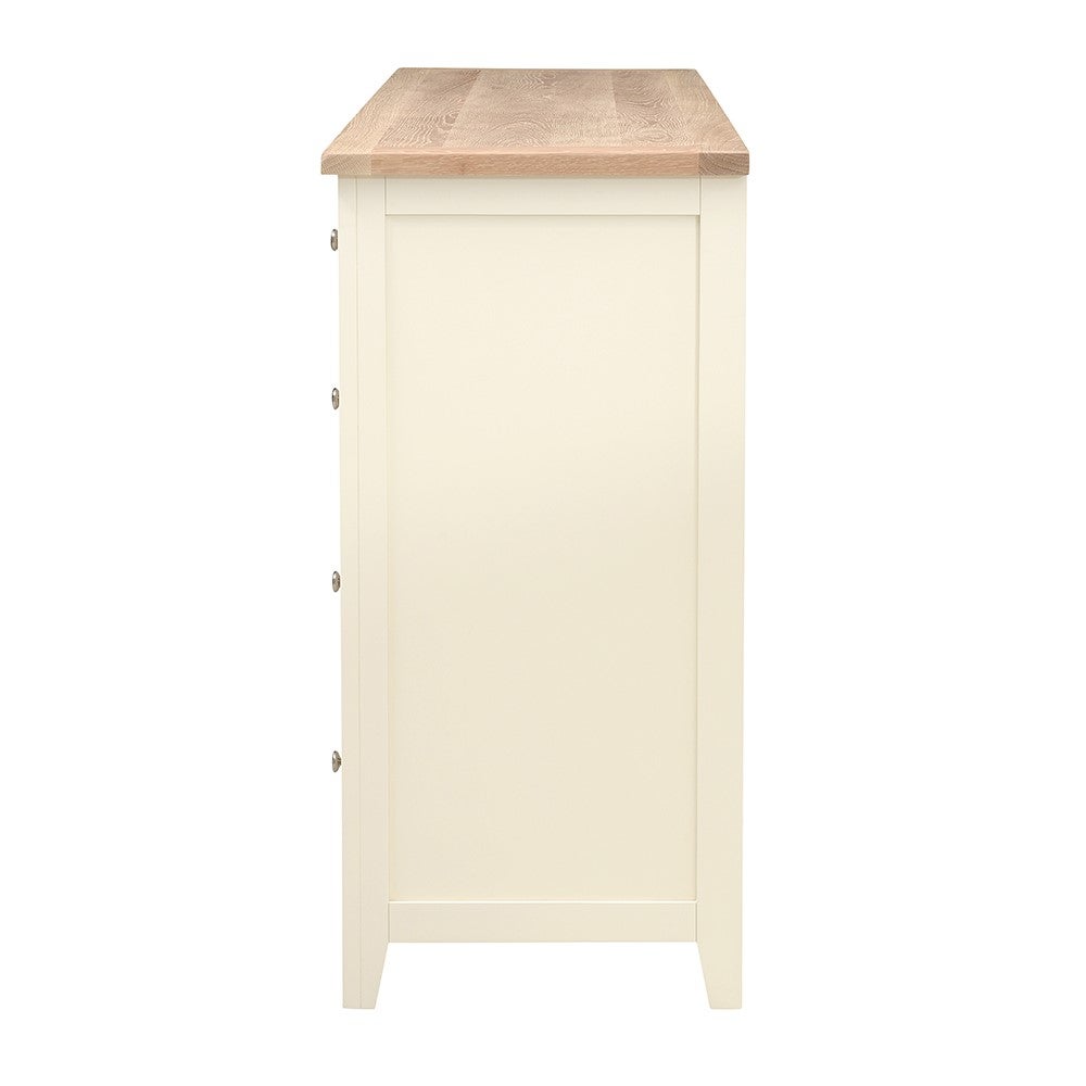 Chester Classic Cream 10 Drawer Chest - The Cotswold Company
