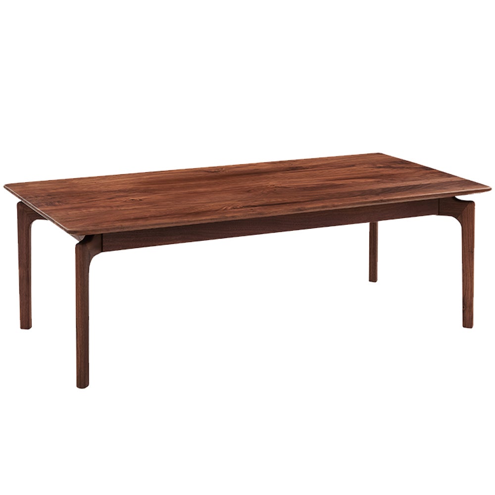 Halford Walnut Rectangular Coffee Table - The Cotswold Company