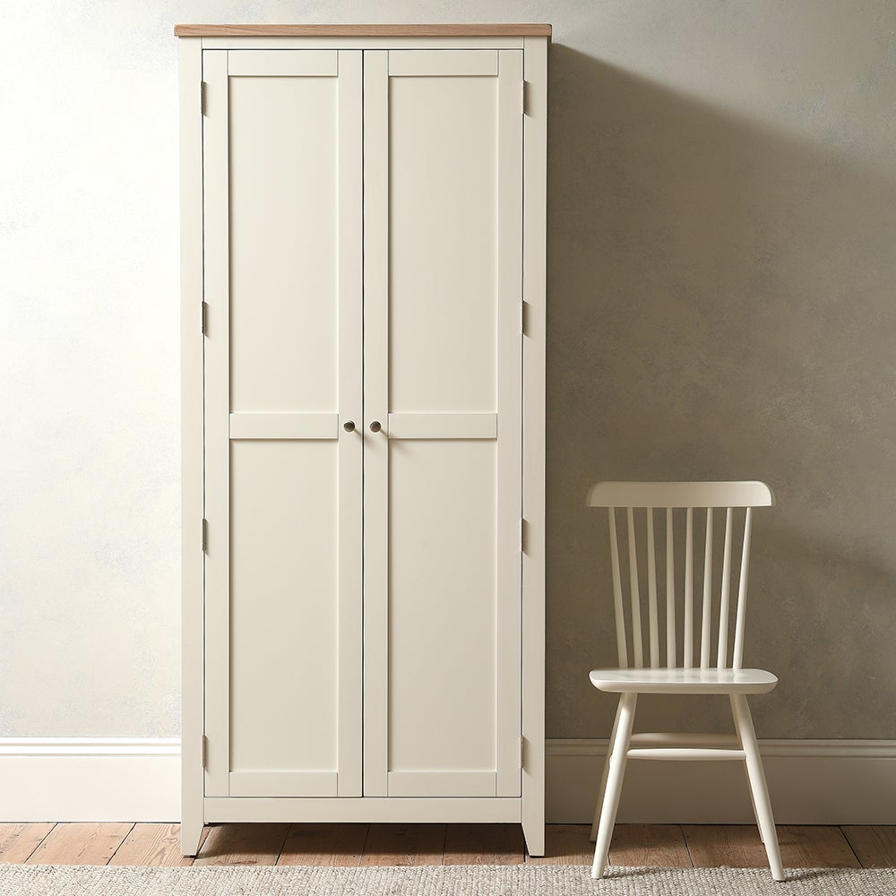 Chester Classic Cream 2 Door Hallway Cupboard - The Cotswold Company