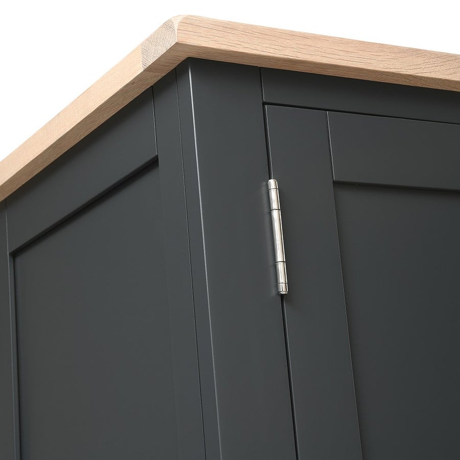 Chester Charcoal Utility Cupboard