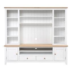 Chester Pure White TV and Media Storage Unit - The Cotswold Company