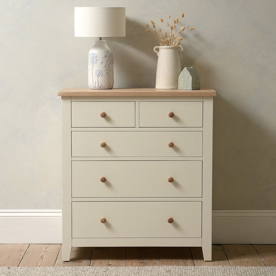 Chester Classic Cream 5 Drawer Chest