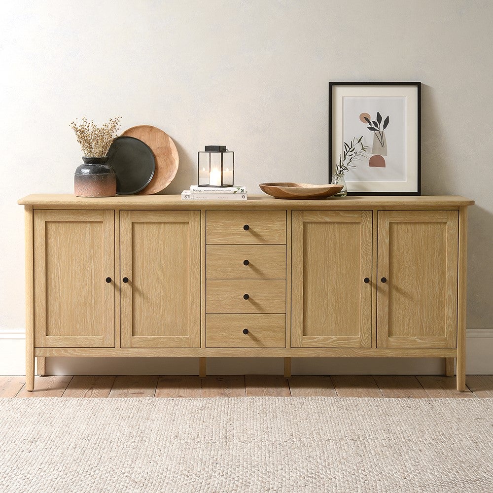 Berkeley Nordic Oak Grand Sideboard - The Cotswold Company