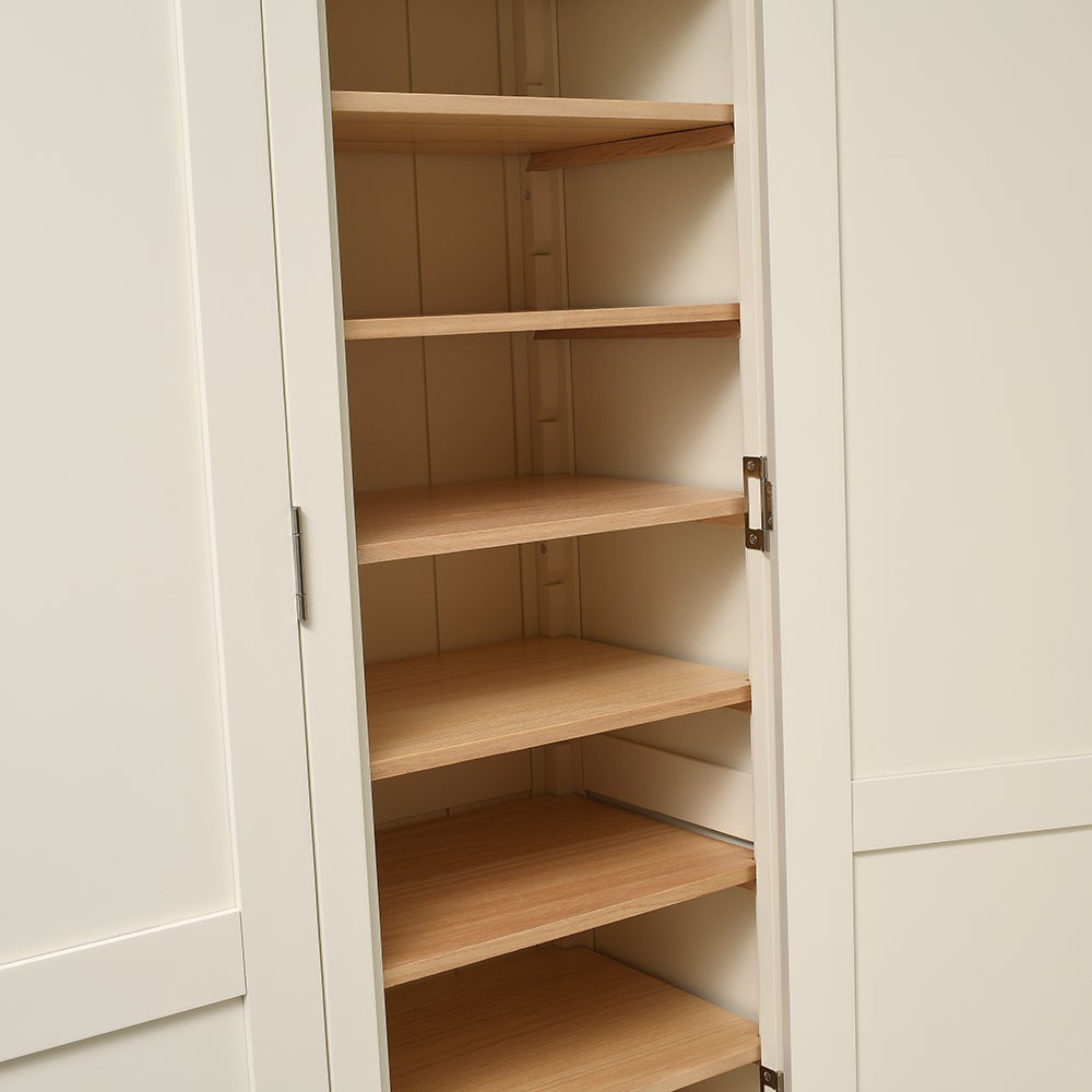 Chester Classic Cream 3 Door Hallway Cupboard - The Cotswold Company