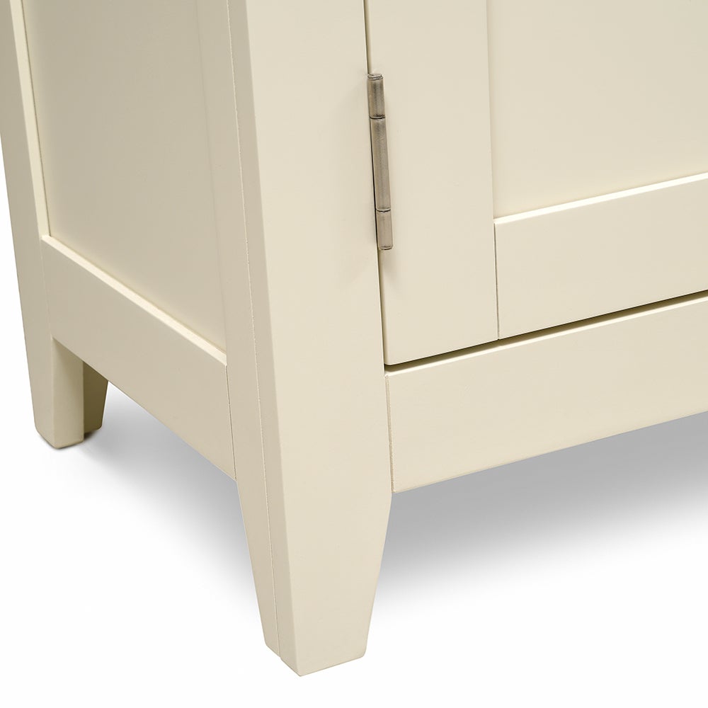 Chester Classic Cream 3 Door Hallway Cupboard - The Cotswold Company