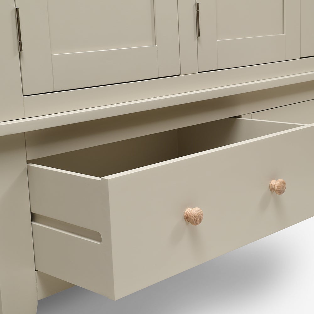 Chester Limestone Triple Wardrobe