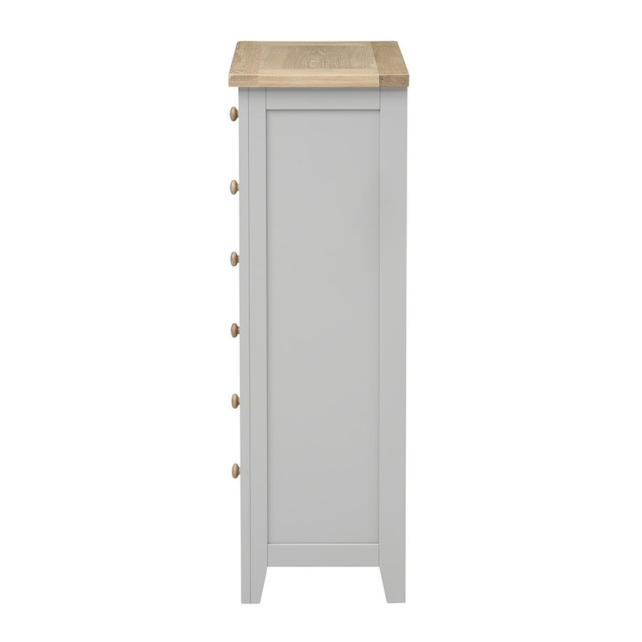 Chester Dove Grey Tallboy - The Cotswold Company