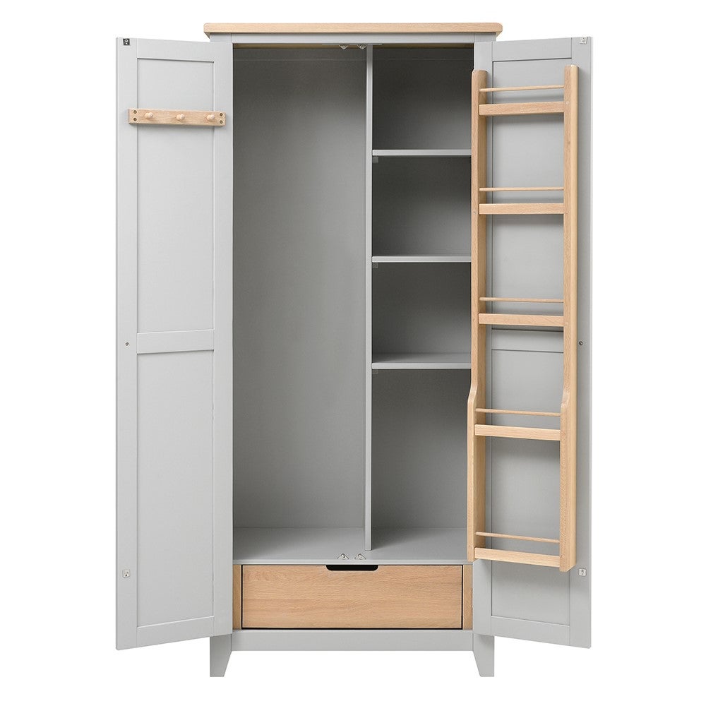 Chester Dove Grey Utility Cupboard - The Cotswold Company
