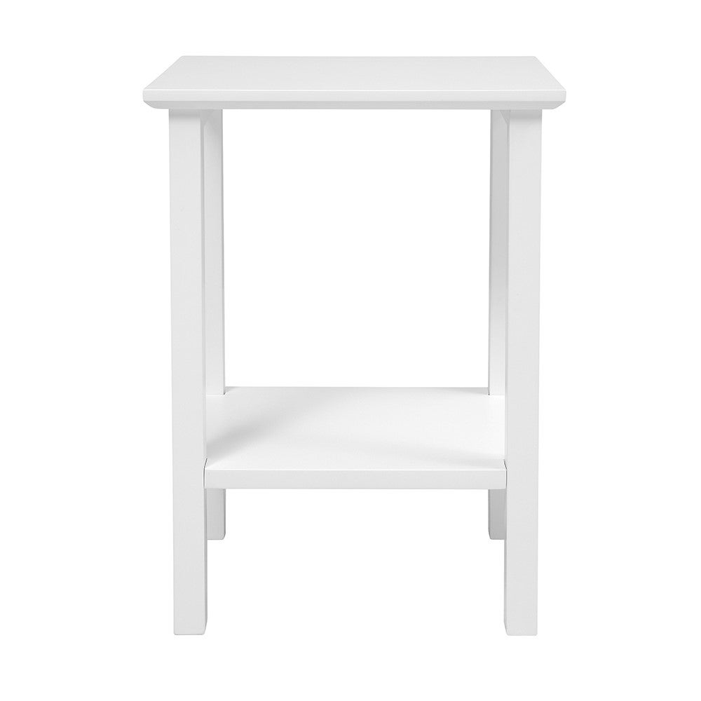 Cotswold Essentials Pure White Side Table