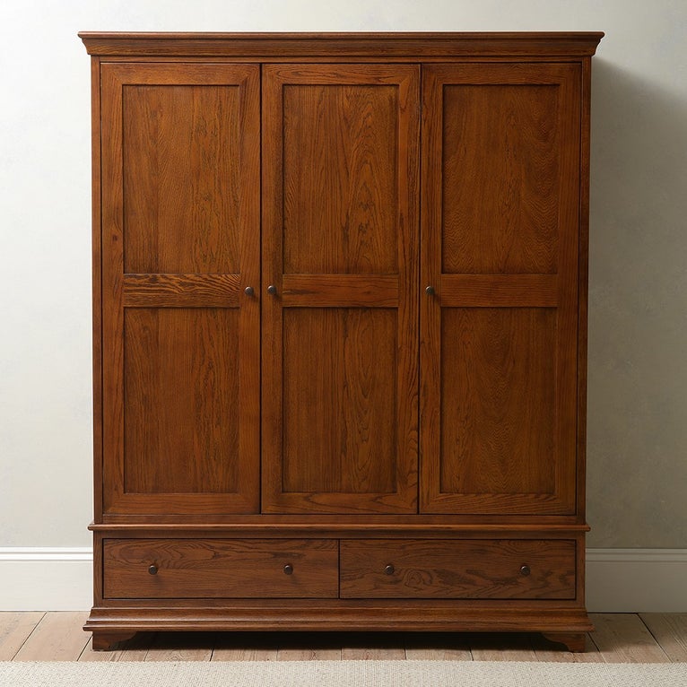 Triple Wardrobes | Solid Oak & Pine Three Door Wardrobes | The Cotswold ...
