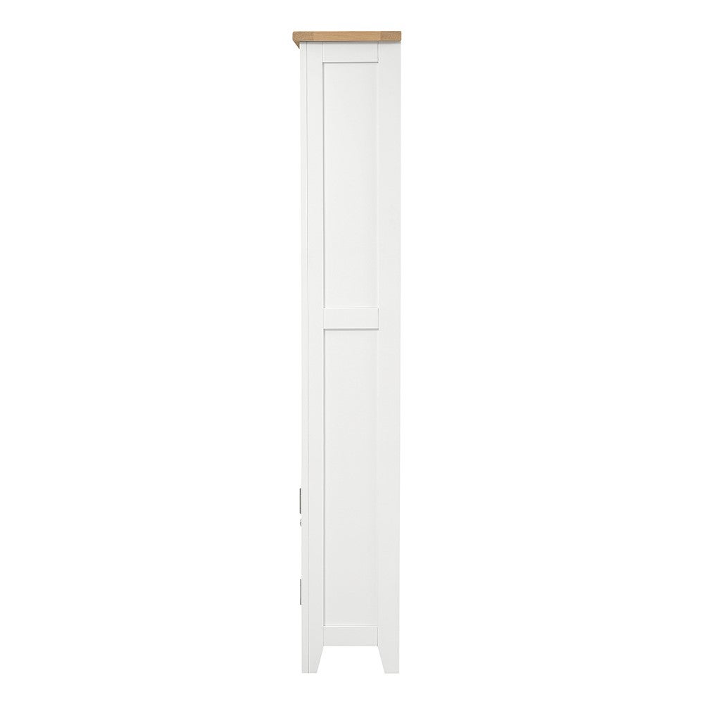 Chester Pure White Alcove Display Cabinet