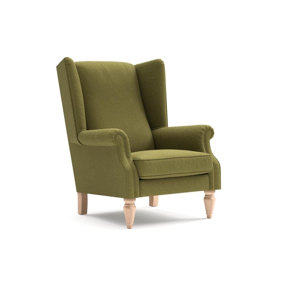 Alice Armchair - Apple - House Linen Mix - The Cotswold Company