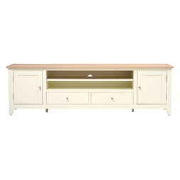 Chester Classic Cream XXL TV Stand up to 90" - The Cotswold Company
