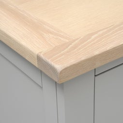 Chester Dove Grey Breakfast Bar Island and Stools Set - The Cotswold ...