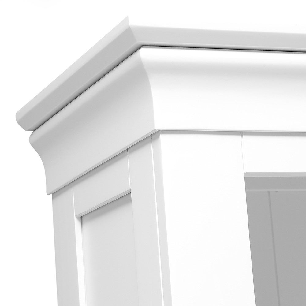 Chantilly Warm White Large Bookcase - The Cotswold Company
