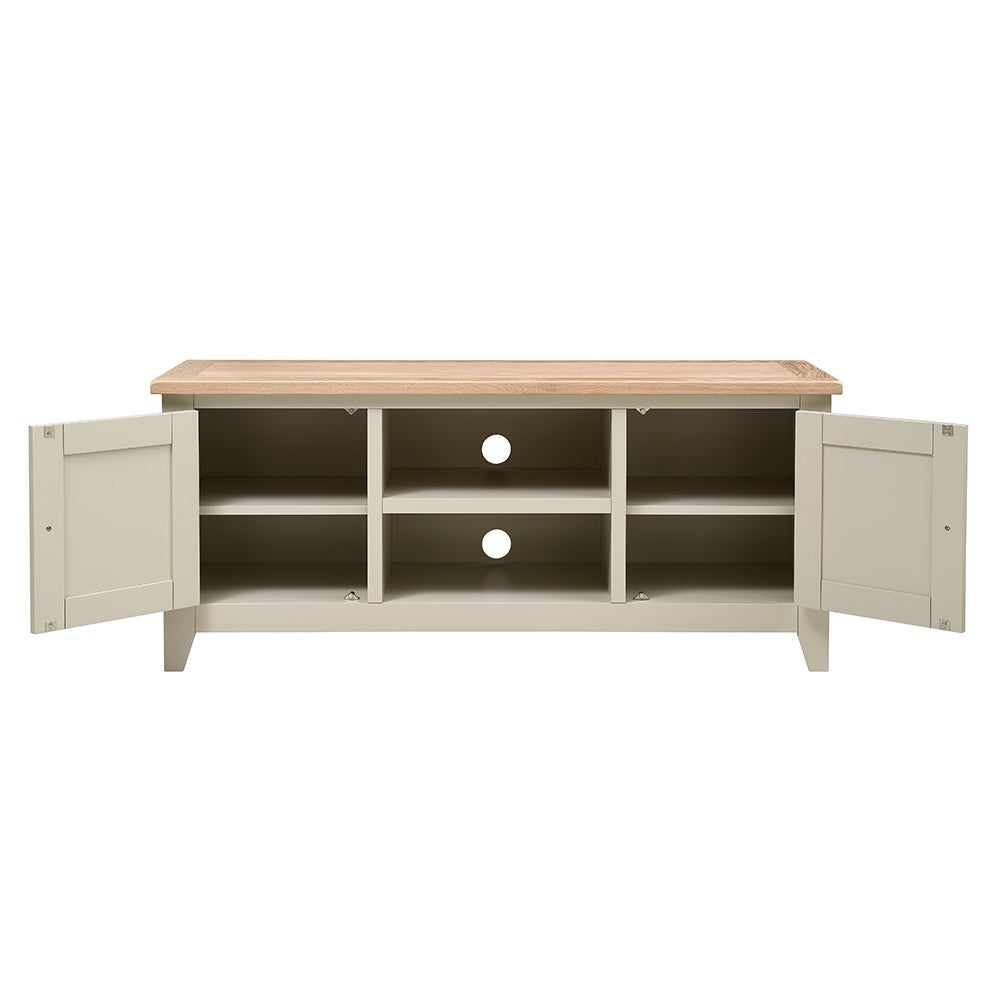 Chester Limestone Large Tv Stand up to 60" - The Cotswold Company
