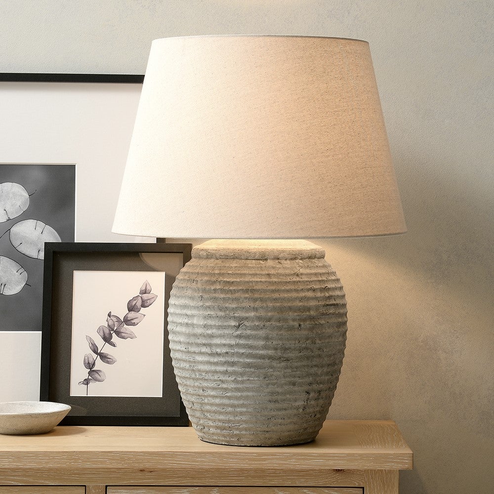 Wern Stone Lamp - The Cotswold Company