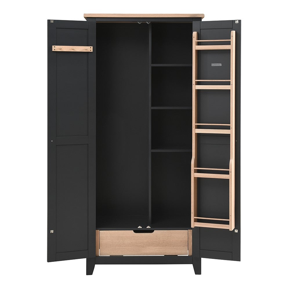 Chester Charcoal Utility Cupboard