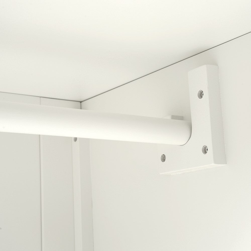 Chantilly Warm White Quad Wardrobe - The Cotswold Company