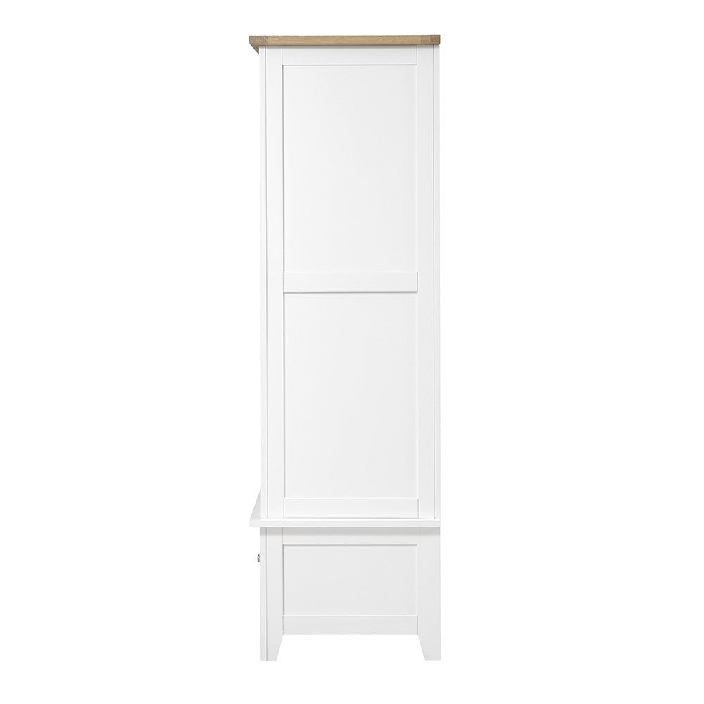 Chester Pure White Double Wardrobe