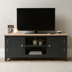 Chester Charcoal Large TV Stand up to 60" - The Cotswold Company
